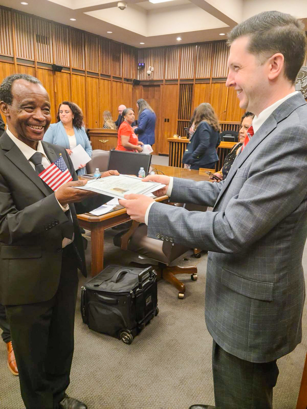 Abwe Abedi: “I can help the country as a citizen.” - New Americans Campaign