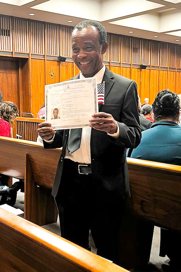 Abwe Abedi: “I can help the country as a citizen.” - New Americans Campaign