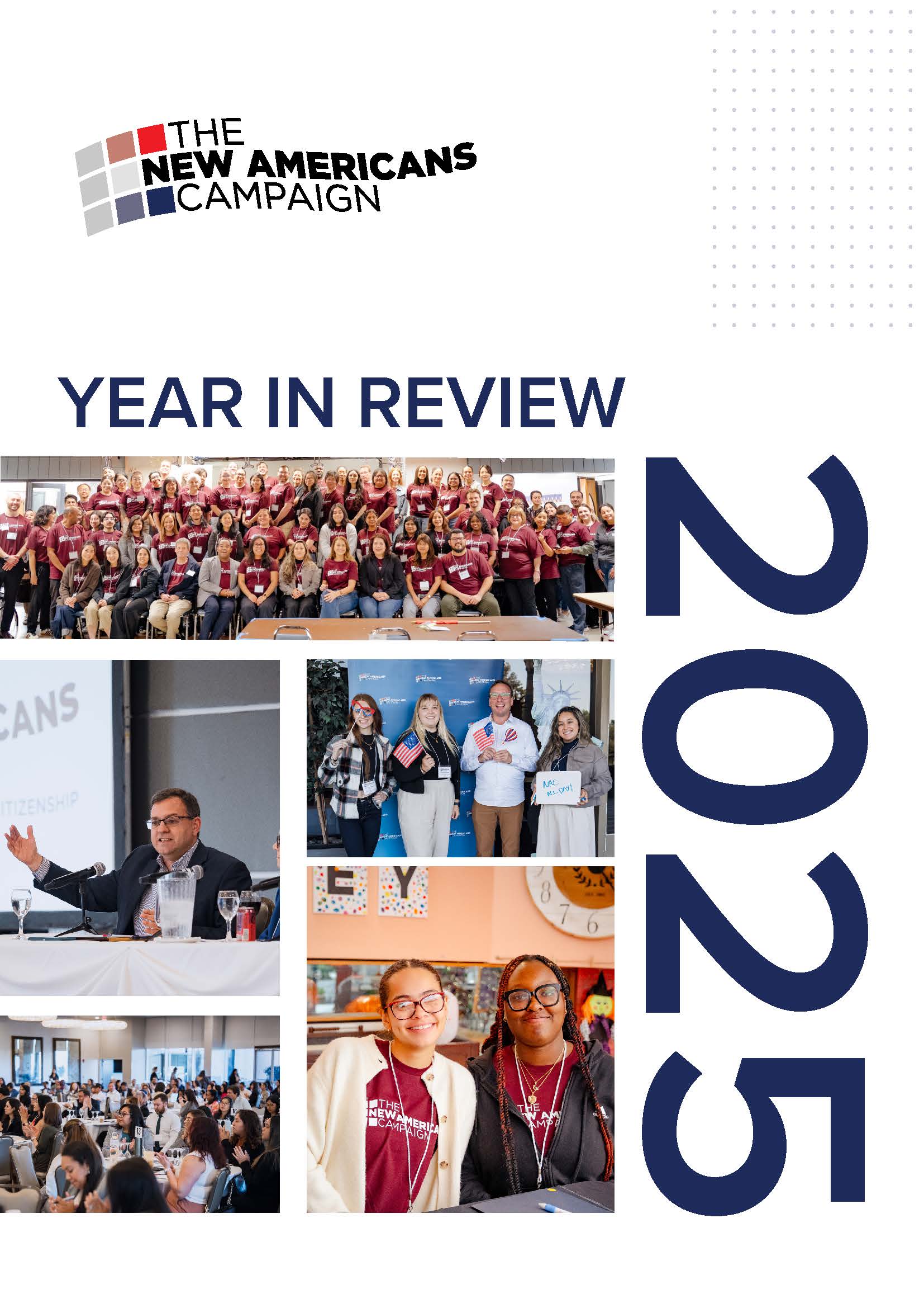 NAC 2025 Year in Review Report - New Americans Campaign